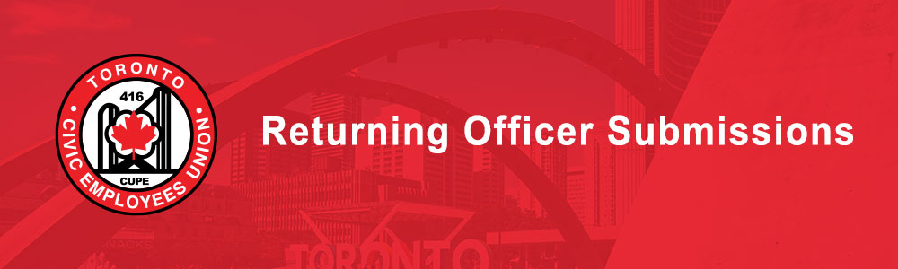 TCEU Local 416 – In Your Neighbourhood at Your Service