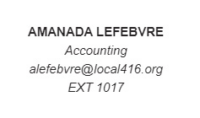 Contact - TCEU Local 416