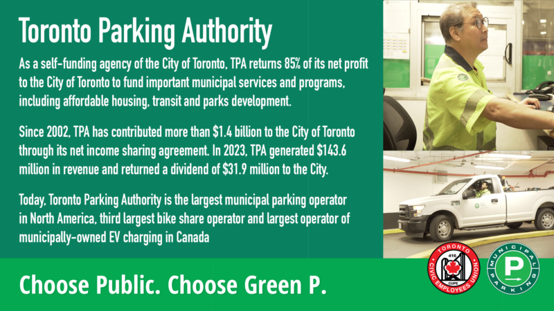 Choose Public. Choose Green P. – TCEU Local 416